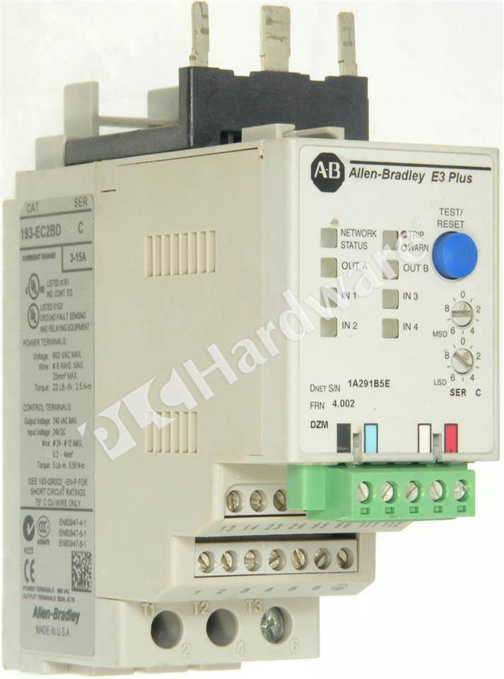 PLC Hardware - Allen Bradley 193-EC2BD Series C, Used in PLCH Packaging