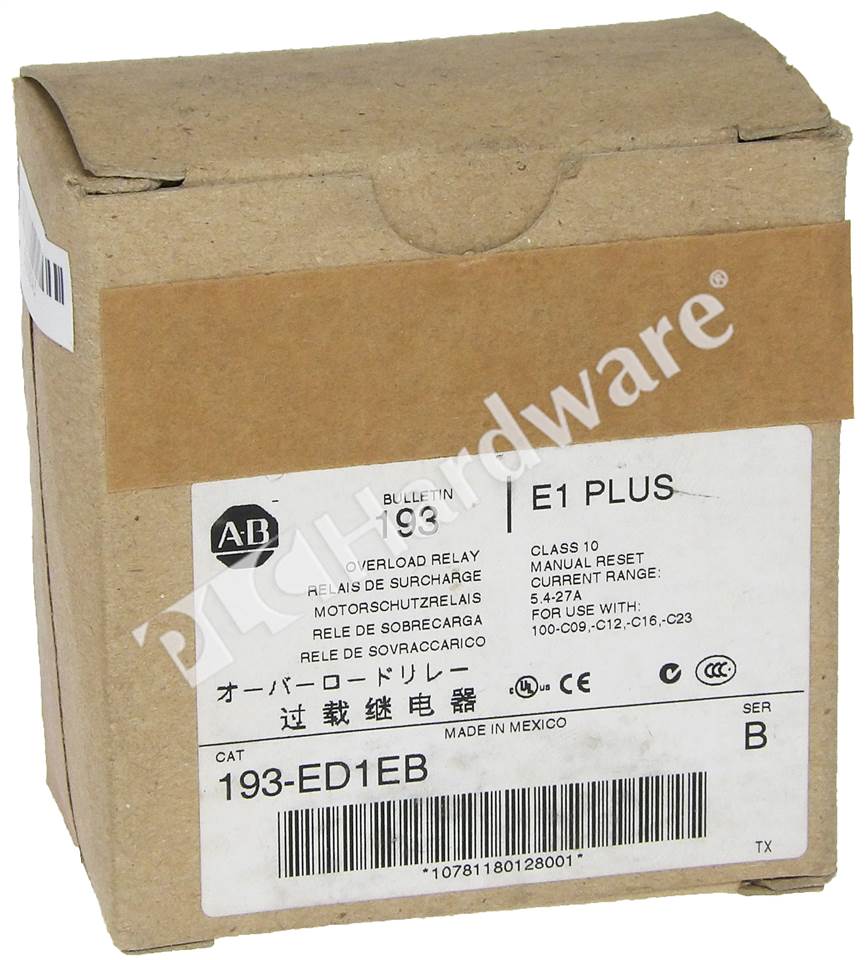 PLC Hardware - Allen Bradley 193-ED1EB Series B, Surplus Open Pre-owned