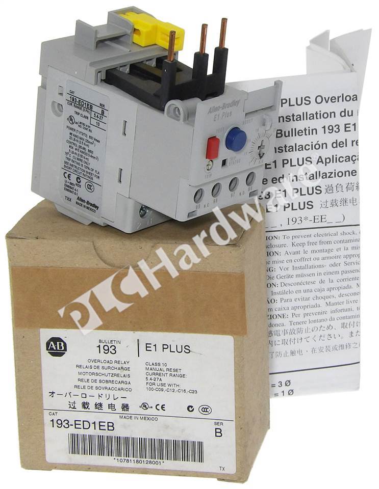 PLC Hardware - Allen Bradley 193-ED1EB Series B, Surplus Open Pre-owned