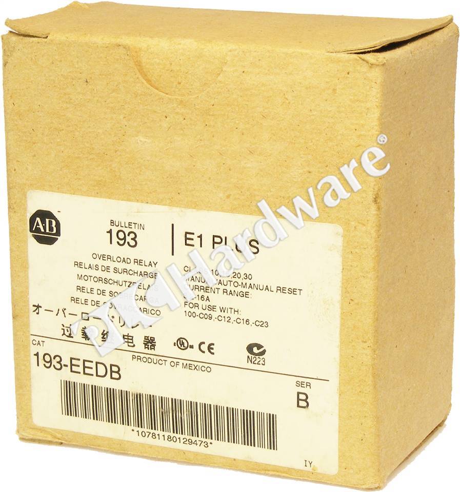 PLC Hardware - Allen Bradley 193-EEDB Series B, Surplus Sealed Pre-owned