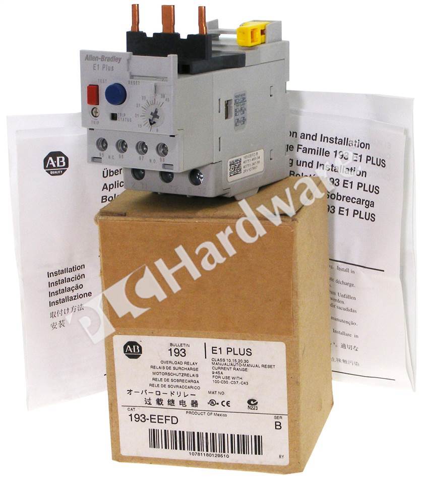 PLC Hardware - Allen Bradley 193-EEFD Series B, Surplus Open Pre-owned