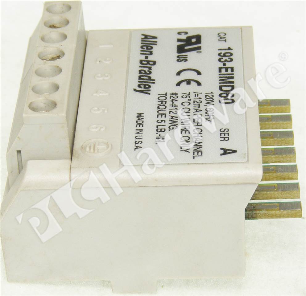 PLC Hardware - Allen Bradley 193-EIMD60 Series A, Used PLCH Packaging