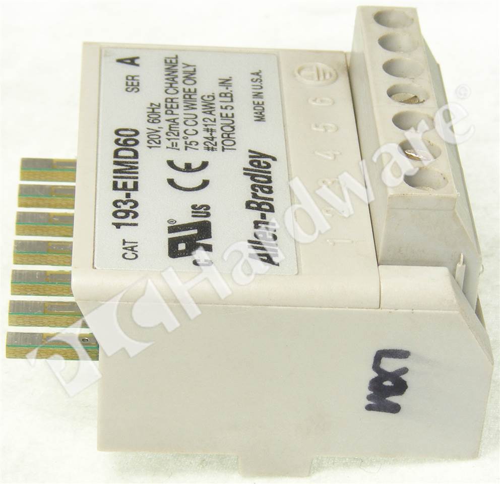 PLC Hardware - Allen Bradley 193-EIMD60 Series A, Used PLCH Packaging