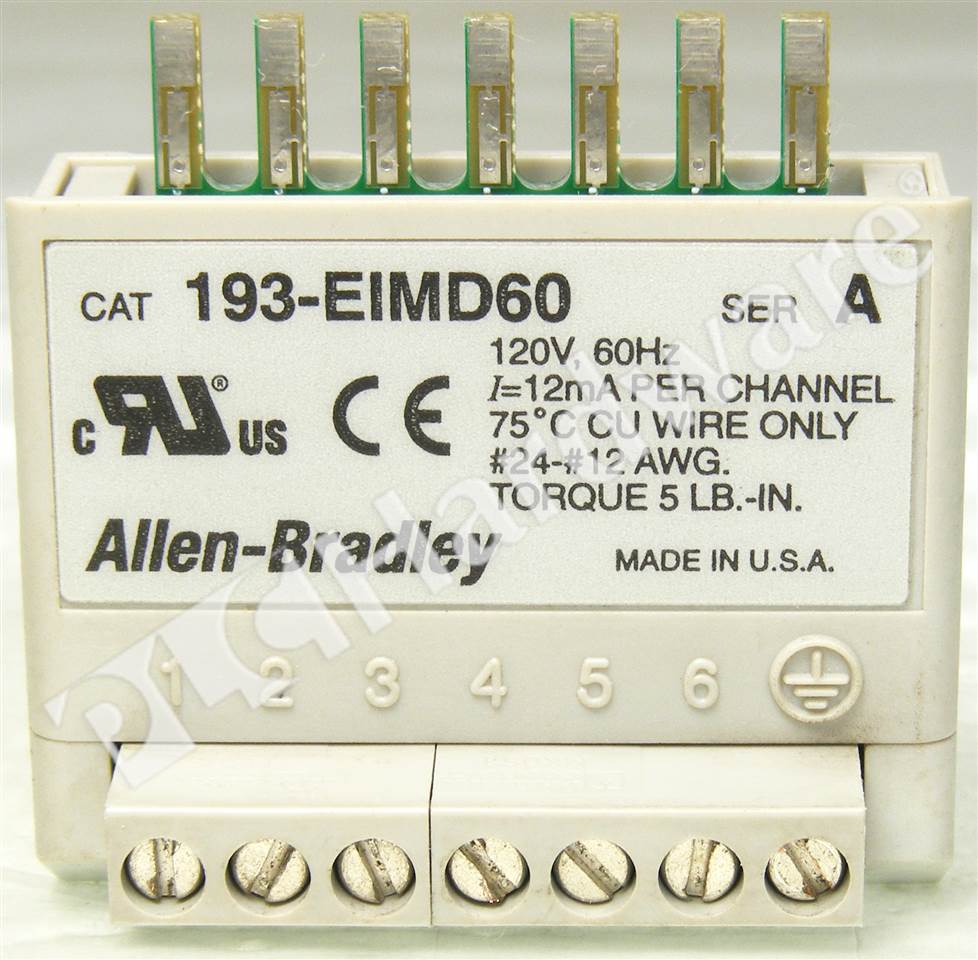 PLC Hardware - Allen Bradley 193-EIMD60 Series A, Used PLCH Packaging