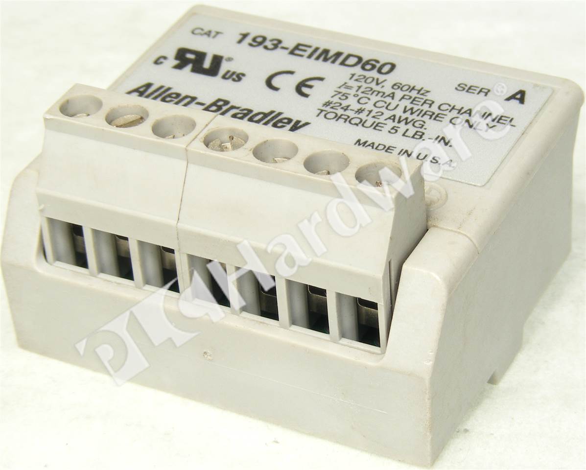 PLC Hardware - Allen Bradley 193-EIMD60 Series A, Used PLCH Packaging