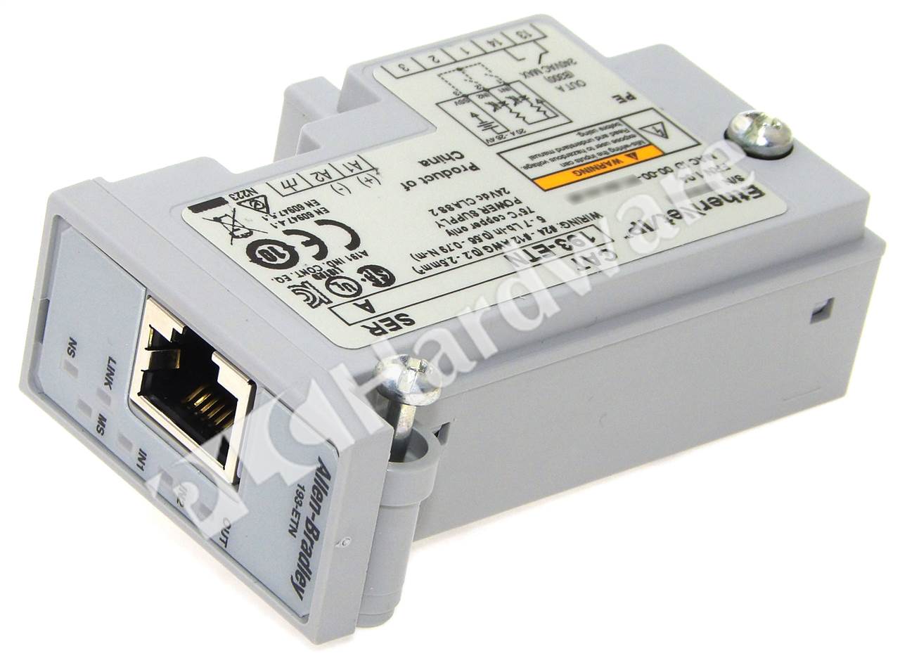 PLC Hardware - Allen Bradley 193-ETN Series A, Surplus Open Pre-owned