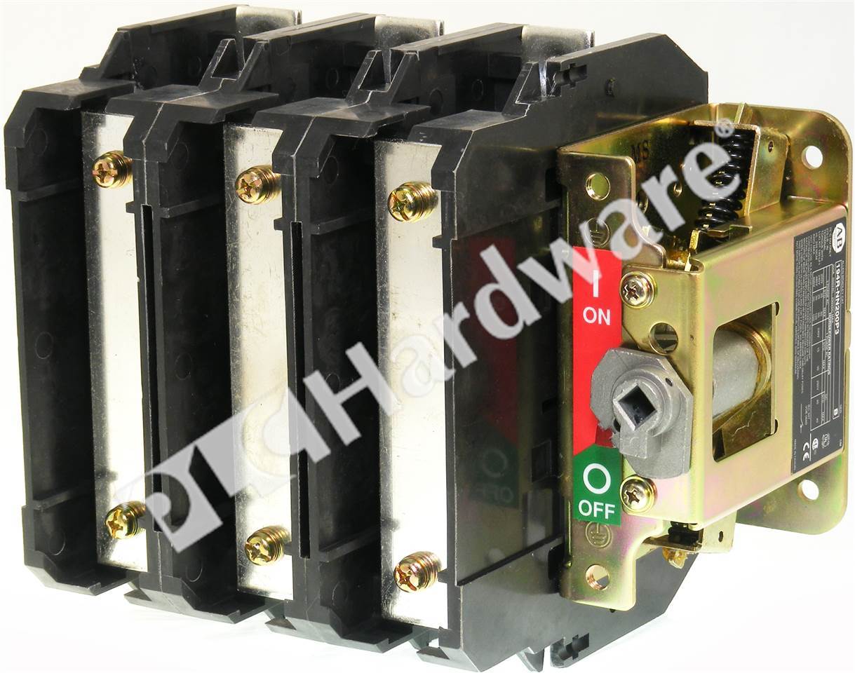 PLC Hardware: Allen-Bradley 194R-NN200P3 Disconnect Switch, Non-Fused, 200A