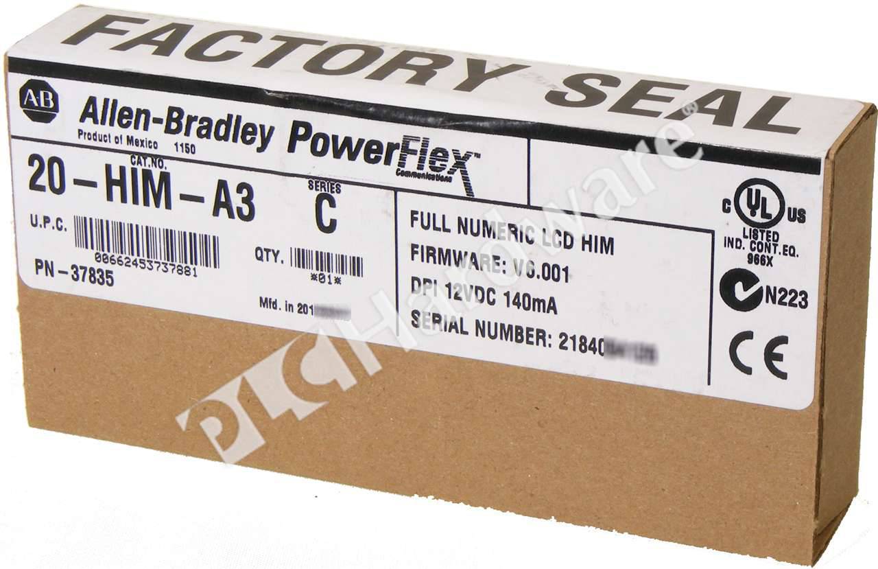 PLC Hardware - Allen Bradley 20-HIM-A3 Series C, Surplus Sealed Pre-owned