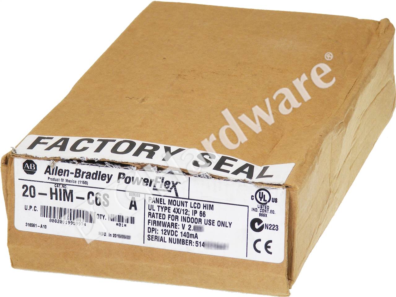 PLC Hardware - Allen Bradley 20-HIM-C6S Series A, New Surplus Open