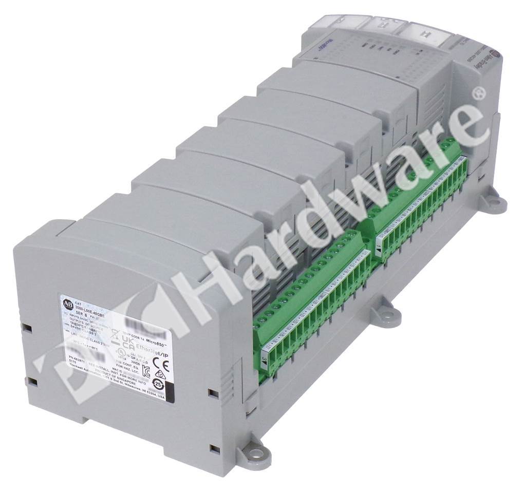 PLC Hardware - Allen Bradley 2080-L50E-48QBB Series B, Surplus Sealed ...