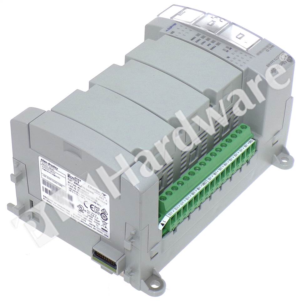 PLC Hardware - Allen Bradley 2080-LC70-24AWB Series A, Used PLCH Packaging