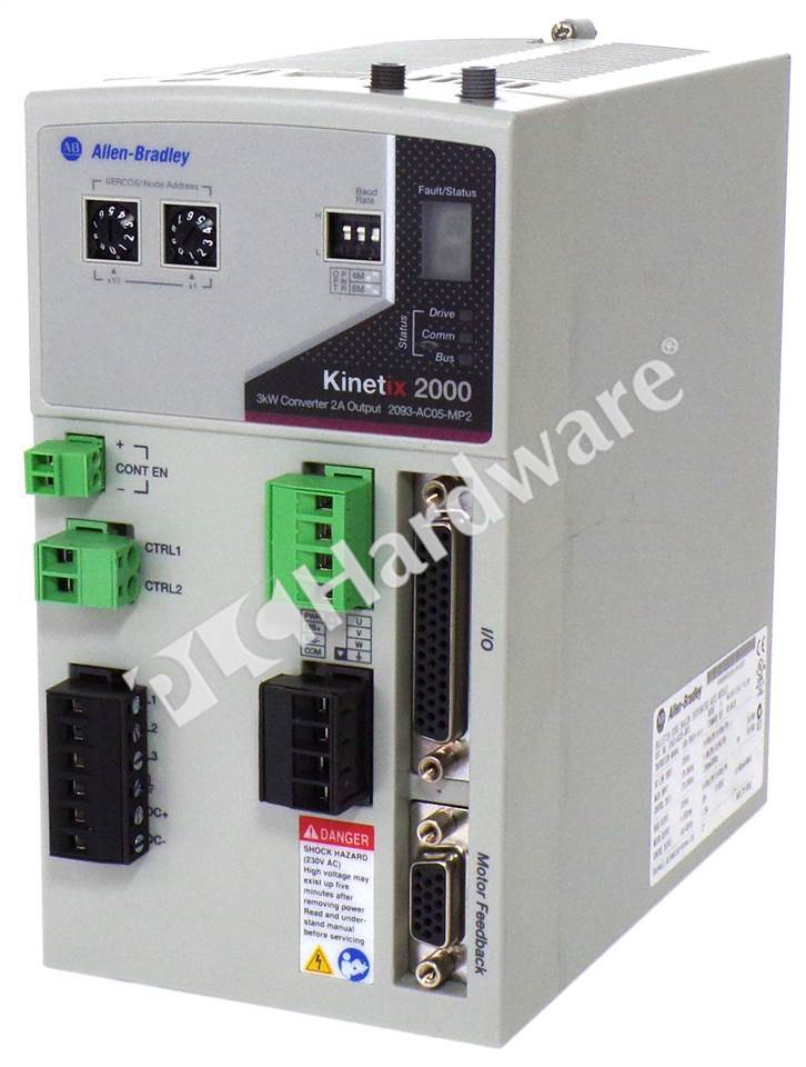 PLC Hardware - Allen Bradley 2093-AC05-MP2 Series A, Used PLCH Packaging