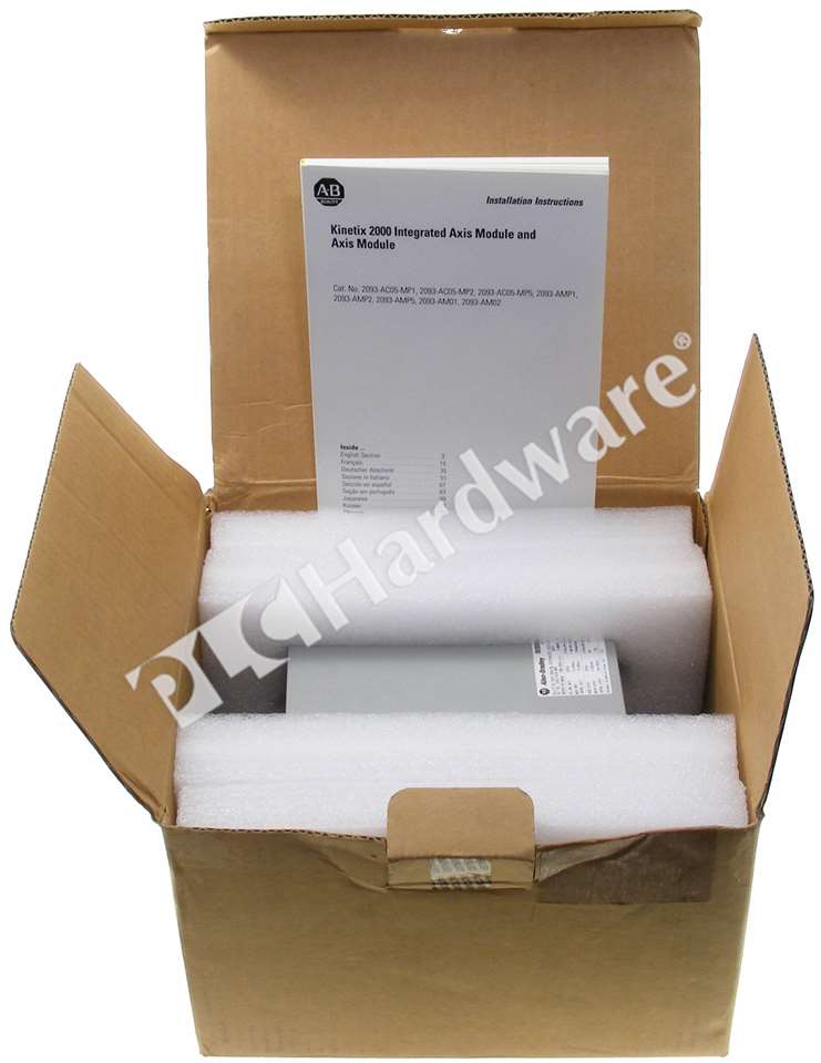 PLC Hardware: Allen-Bradley 2093-AC05-MP5 Kinetix 2000 3kW Axis Module ...