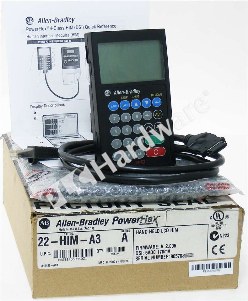 PLC Hardware - Allen Bradley 22-HIM-A3 Series A, Surplus Sealed Pre-owned
