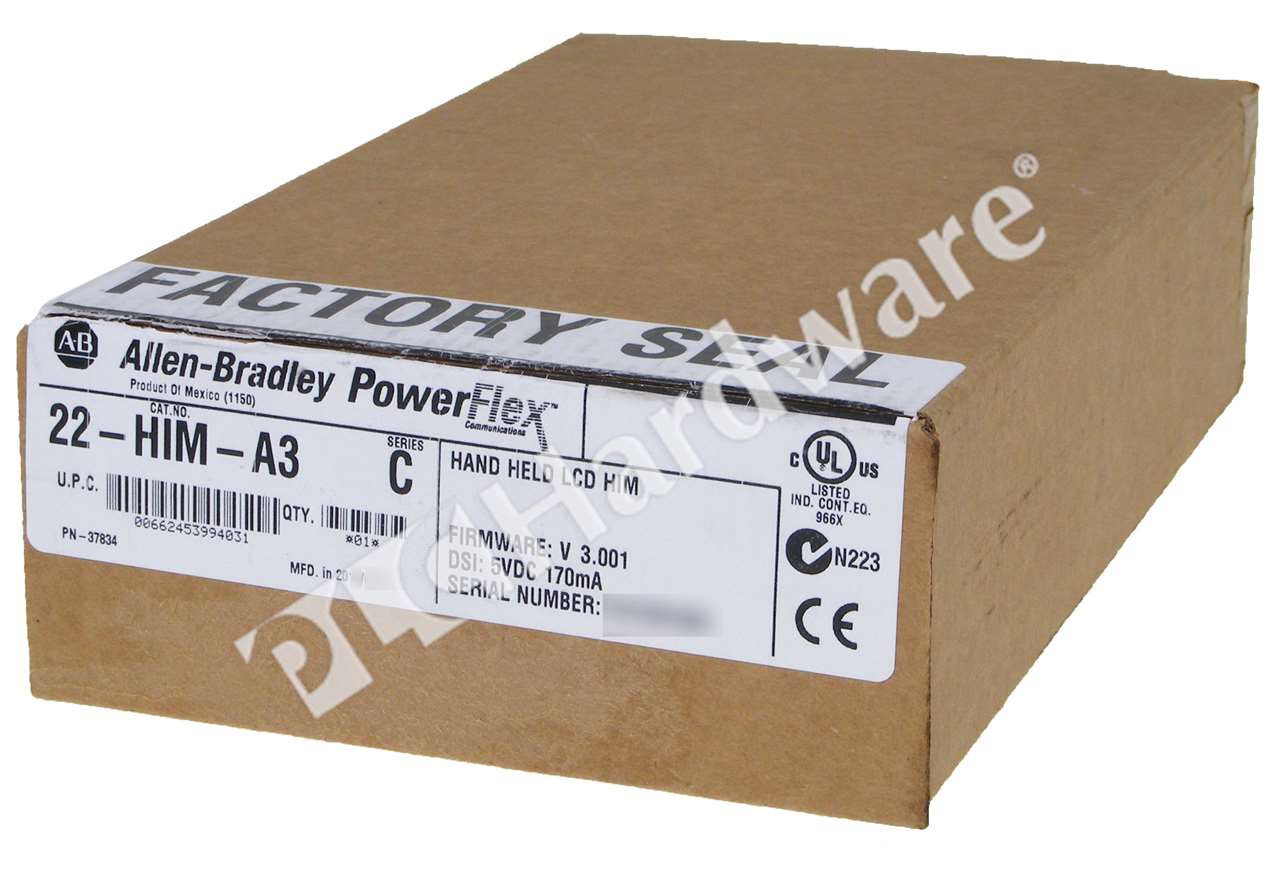 PLC Hardware - Allen Bradley 22-HIM-A3 Series C, Surplus Open Pre-owned