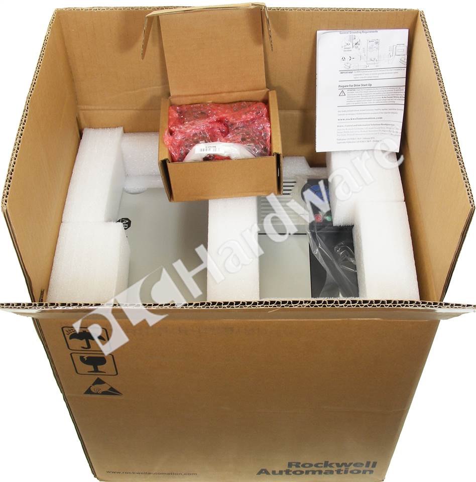 PLC Hardware: Allen-Bradley 25B-D043N114 PowerFlex 525 AC Drive 480V ...