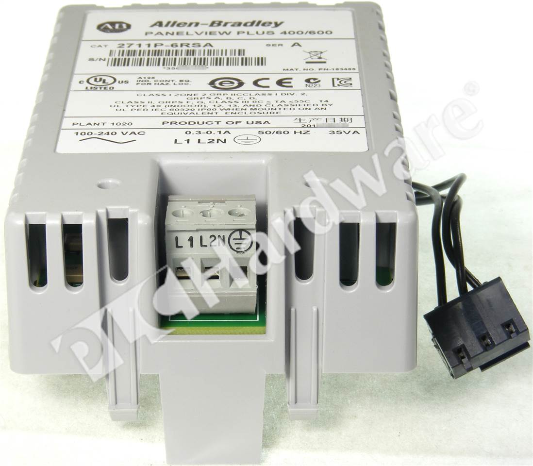 PLC Hardware - Allen Bradley 2711P-6RSA Series A, Surplus Open Pre-owned