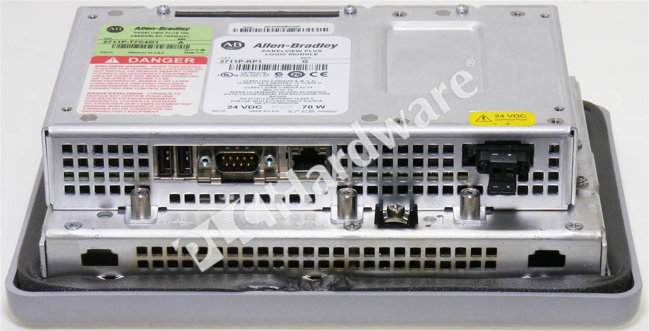 PLC Hardware - Allen Bradley 2711P-T7C4D1 Series A, Used in a PLCH ...