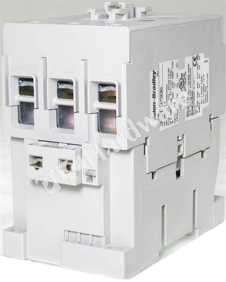 PLC Hardware: Allen-Bradley 300-DOD930 300 NEMA Contactor, NEMA Size 3, 90A