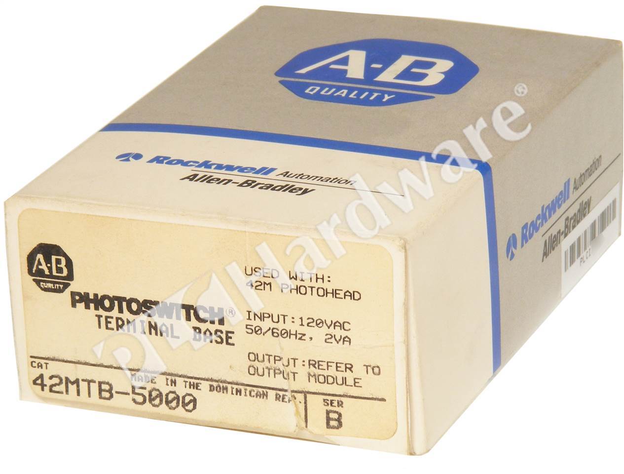 PLC Hardware - Allen Bradley 42MTB-5000 Series B, Surplus Sealed Pre-owned