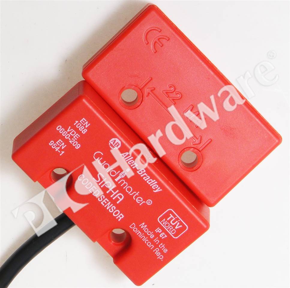 PLC Hardware: Allen-Bradley 440N-S32036 Sipha S13 Interlock Switch 2NO 1NC