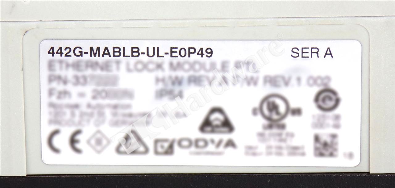 PLC Hardware - Allen Bradley 442G-MABLB-UL-E0P49 Series A, Used PLCH ...