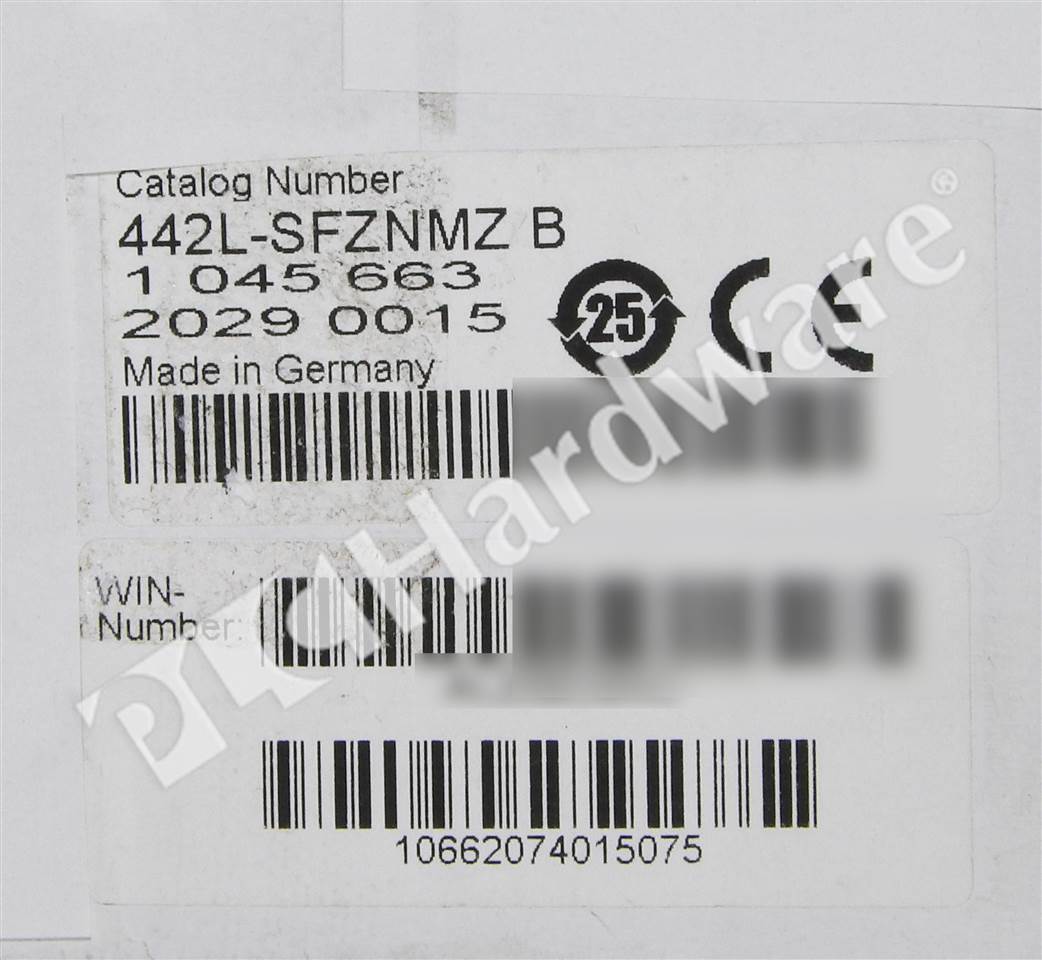 PLC Hardware: Allen-Bradley 442L-SFZNMZ SafeZone Multizone Scan Head