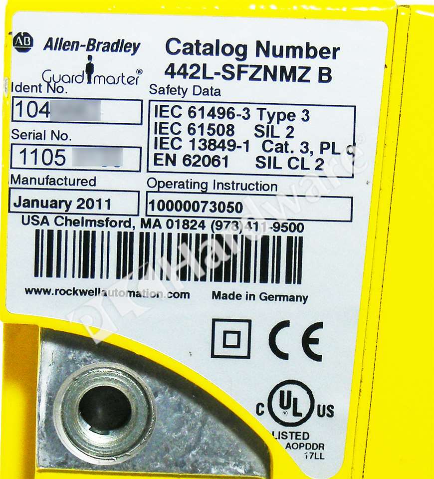 PLC Hardware - Allen Bradley 442L-SFZNMZ Series B, New Surplus Open