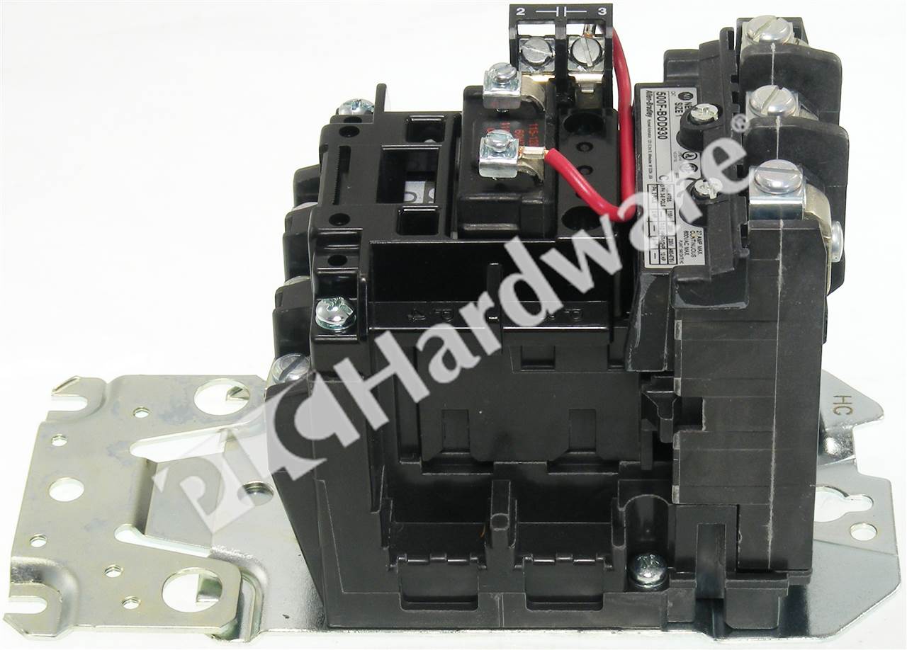 PLC Hardware: Allen-Bradley 500F-BOD930 NEMA Contactor, Motor Loads, Size 1