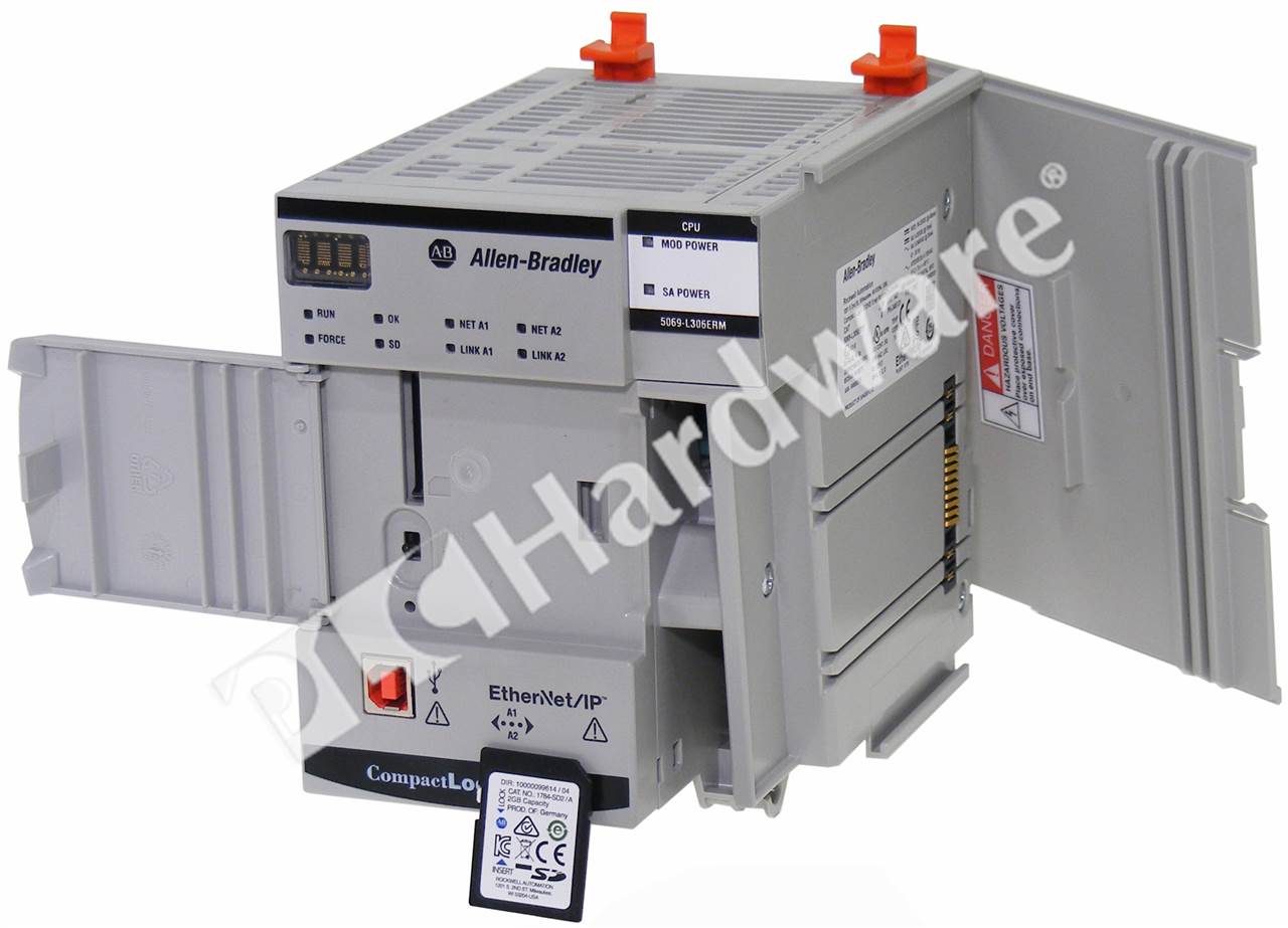 PLC Hardware: Allen-Bradley 5069-L306ERM CompactLogix 5380 Controller ...