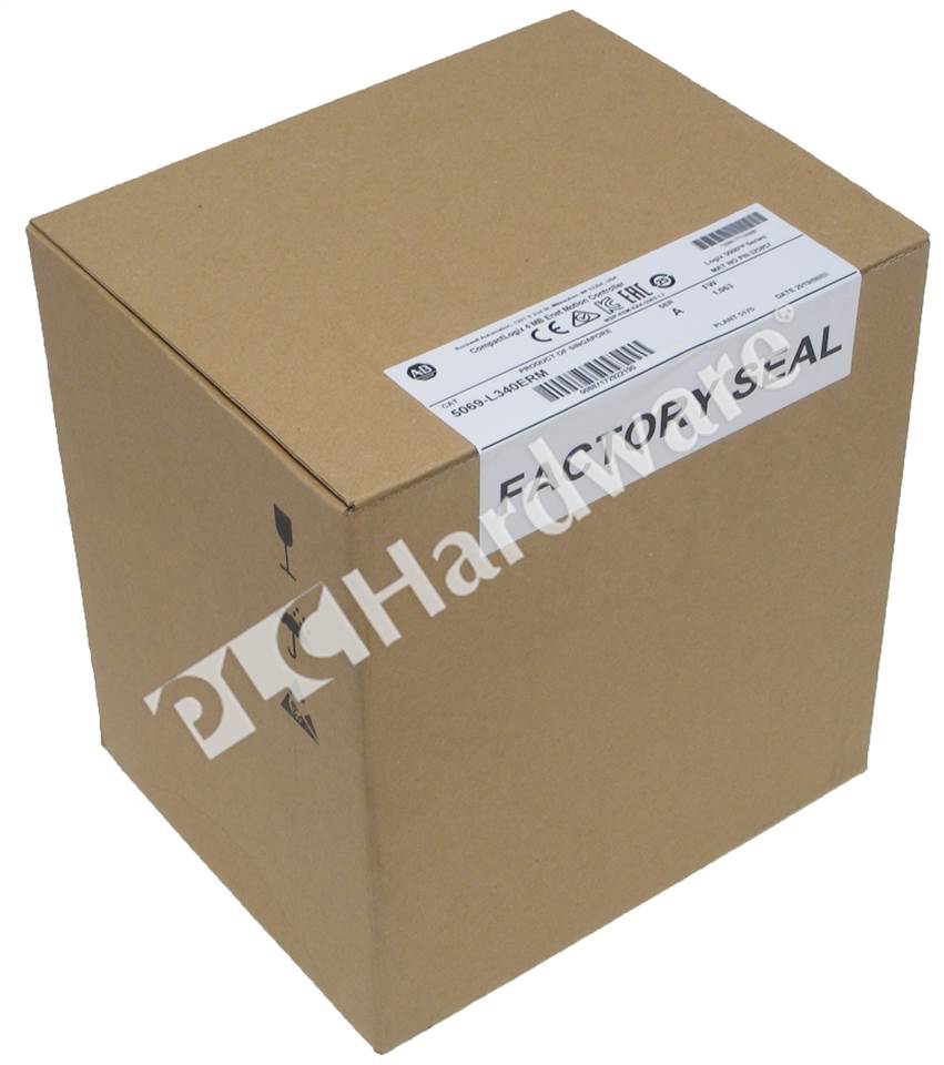 PLC Hardware: Allen-Bradley 5069-L340ERM CompactLogix 5380 Controller, 4 MB