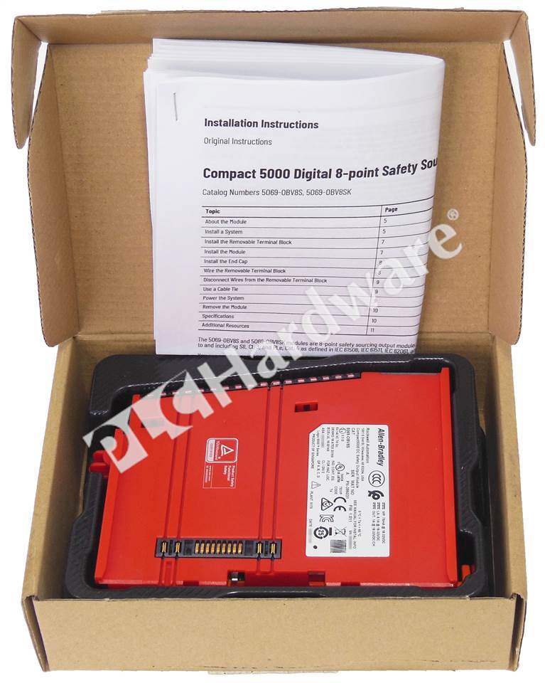 PLC Hardware - Allen Bradley 5069-OBV8S Series A, Surplus Open Pre-owned