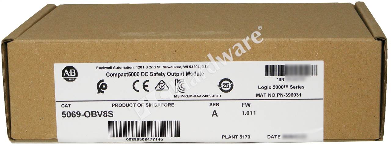 PLC Hardware - Allen Bradley 5069-OBV8S Series A, Surplus Sealed Pre-owned
