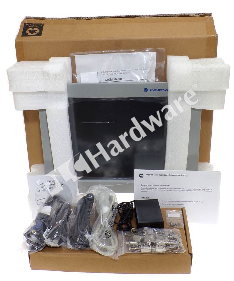 PLC Hardware - Allen Bradley 6176M-15PT Series C, Surplus Open Pre-owned