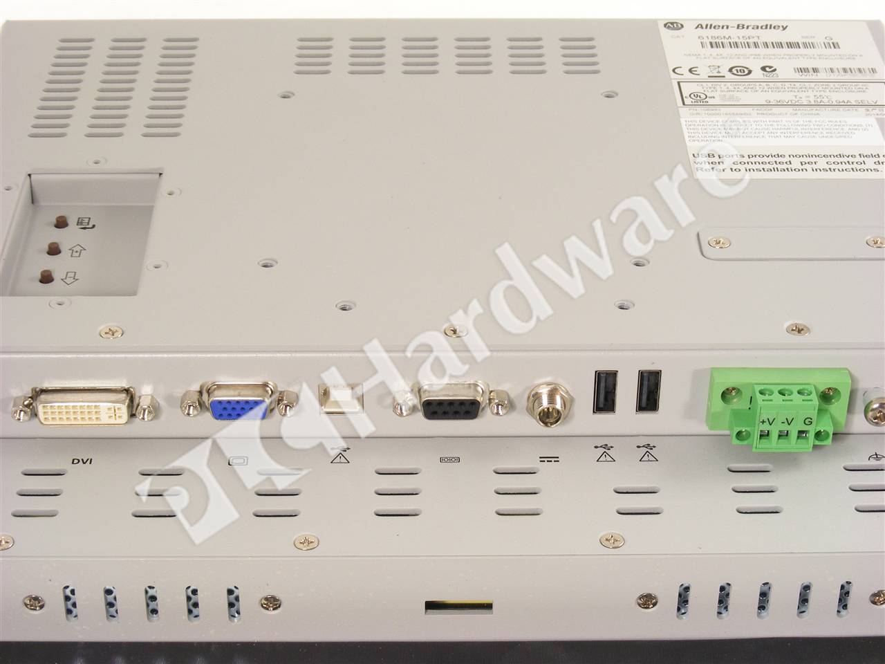 PLC Hardware - Allen Bradley 6186M-15PT Series G, Surplus Sealed Pre-owned