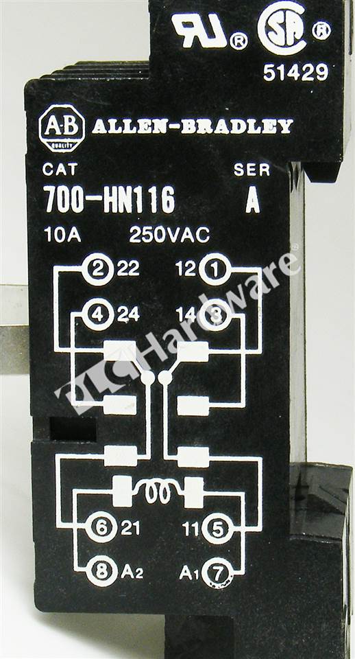 PLC Hardware - Allen Bradley 700-HN116 Series A, Used PLCH Packaging