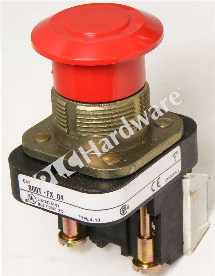 PLC Hardware - Allen Bradley 800T-FX6D4
