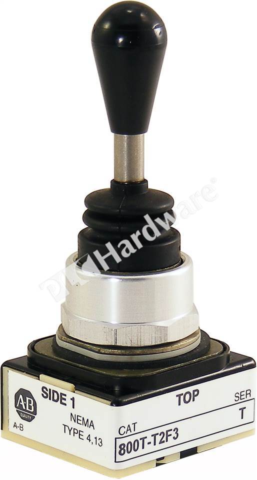 PLC Hardware: Allen-Bradley 800T-T2F3 Toggle Switch 30.5mm 4/13 Two Way