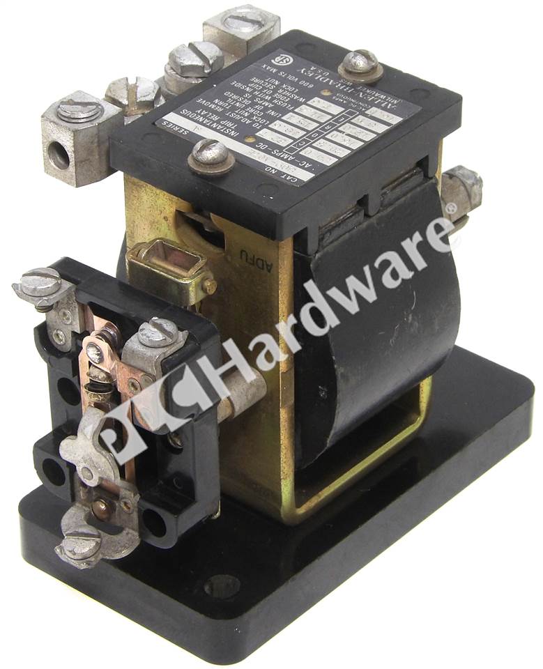 PLC Hardware: Allen-Bradley 809-A07E Instantaneous Trip Current Relay, 16A