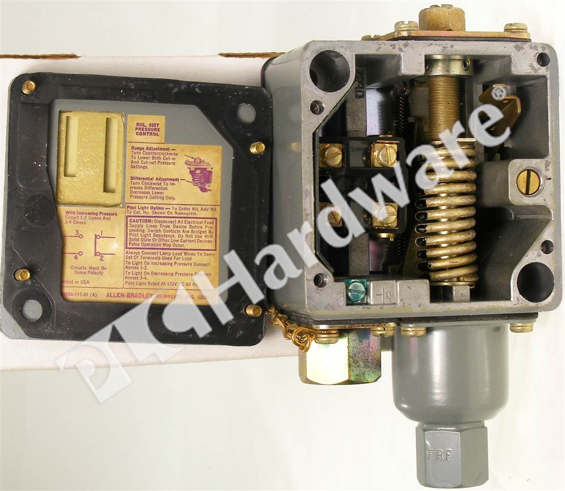 PLC Hardware - Allen Bradley 836T-T261J Series A, Used PLCH Packaging
