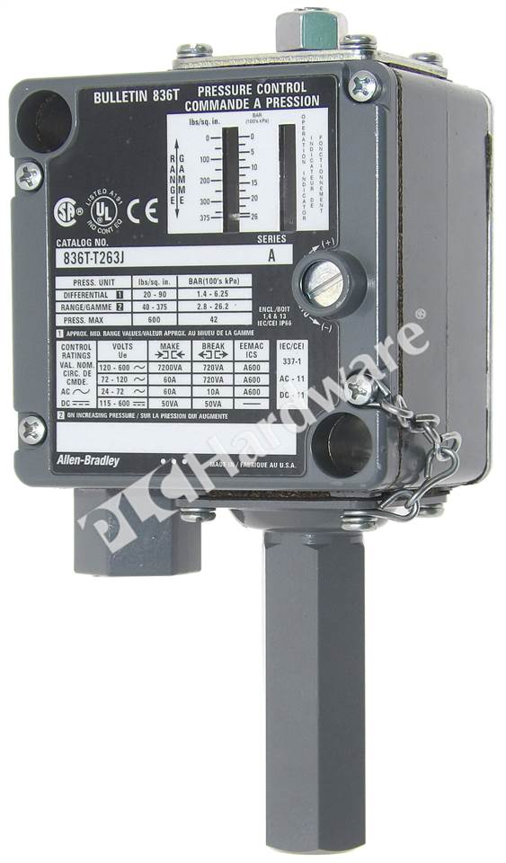PLC Hardware - Allen Bradley 836T-T263J Series A, Surplus Open Pre-owned