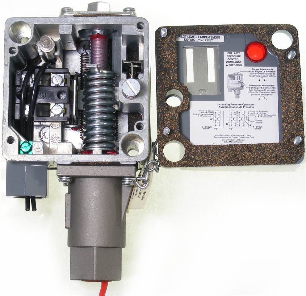 PLC Hardware: Allen-Bradley 836T-T302JX9 836T Pressure Control 200-3000psi