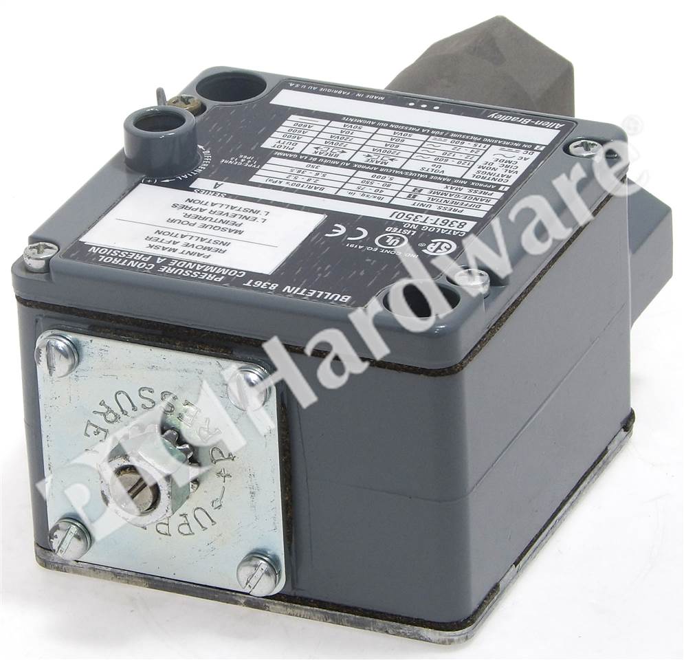 PLC Hardware - Allen Bradley 836T-T350J Series A, Used PLCH Packaging