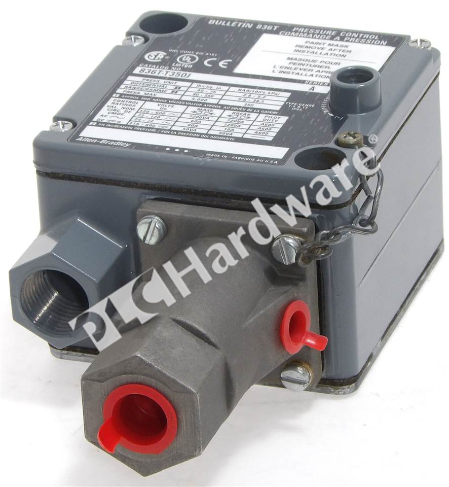 PLC Hardware - Allen Bradley 836T-T350J Series A, Used PLCH Packaging