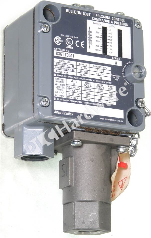 PLC Hardware - Allen Bradley 836T-T351J Series A, Surplus Sealed Pre-owned