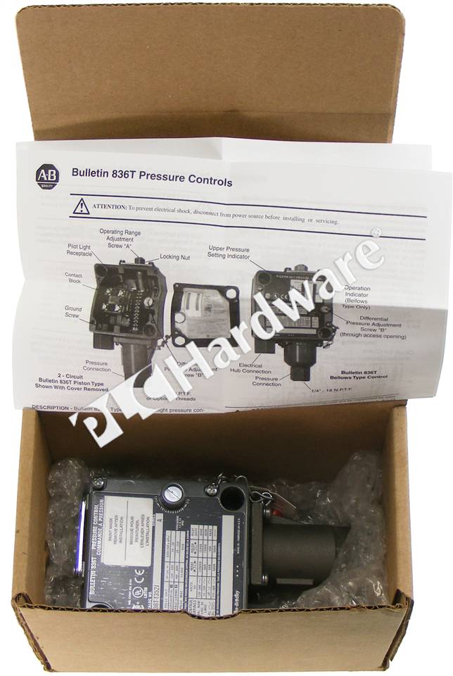 PLC Hardware - Allen Bradley 836T-T352J
