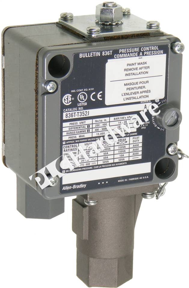 PLC Hardware - Allen Bradley 836T-T352J Series A, Surplus Open Pre-owned