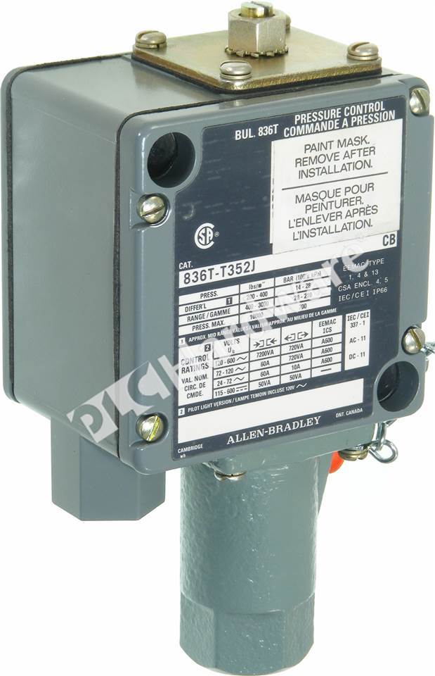 PLC Hardware - Allen Bradley 836T-T352J Series B, Used PLCH Packaging