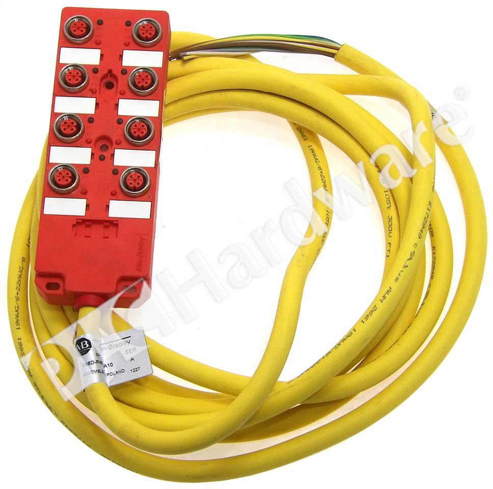 PLC Hardware: Allen Bradley 898D-P48JT-A10 Safety Wired Distribution Box