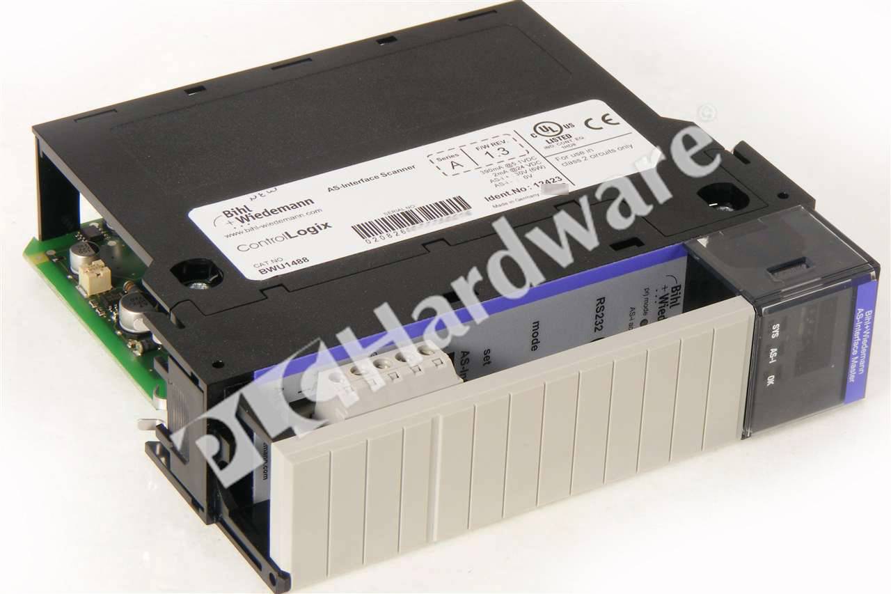 PLC Hardware: Bihl+Wiedemann BWU1488 AS-Interface 3.0 Master/Scanner Module